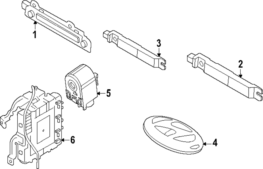 2023-2025 Hyundai Keyless Entry Antenna 95460-L2200 | QuirkParts