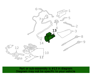 2017-2025 Audi Vapor Canister Purge Solenoid 06K-906-283 | Audi OEM ...