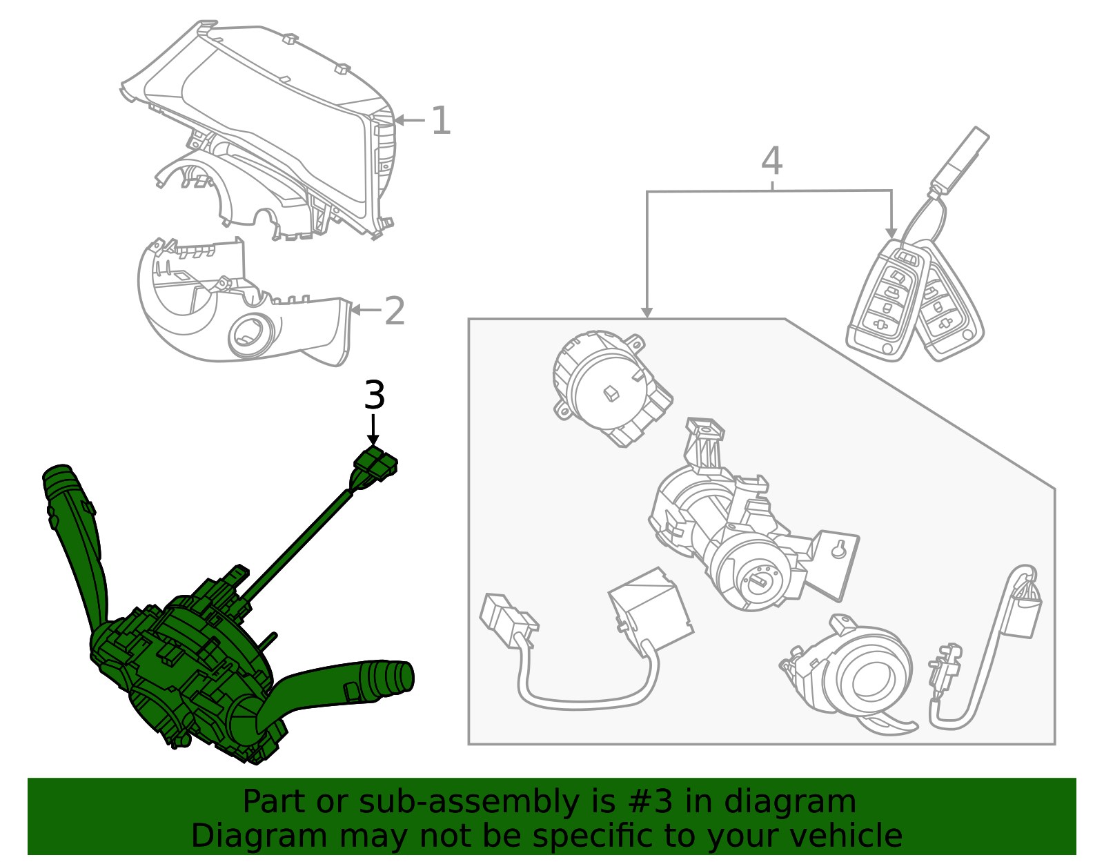 2020-2023 Hyundai Sonata Multi-Function Switch 934A2-L1050 | OEM Parts ...