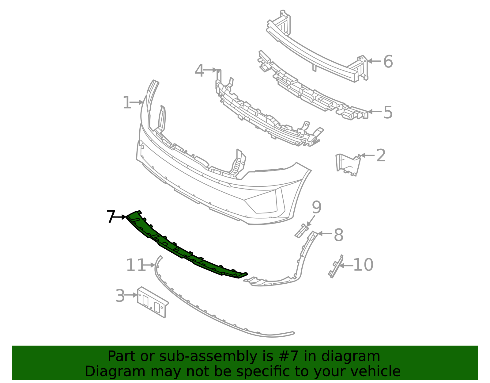 86577-R5300 - Skid Plate 2021-2023 Kia Sorento | Kia.Parts Store