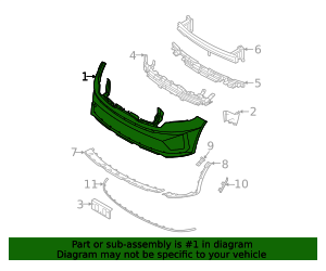 86511-R5300 - Bumper Cover 2021-2023 Kia Sorento | Kia.Parts Store
