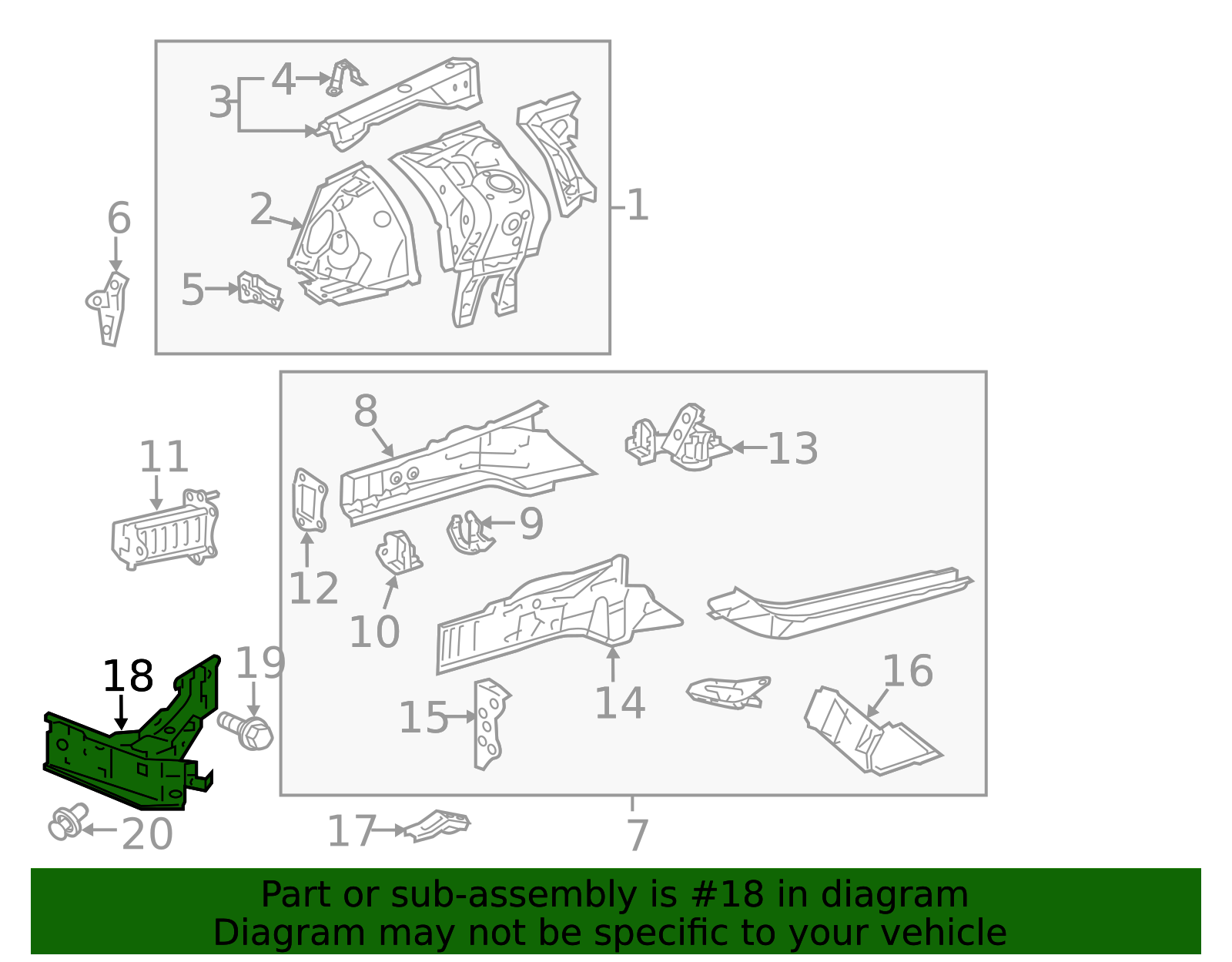 Spacer 57207-30010 | OEM Parts Online