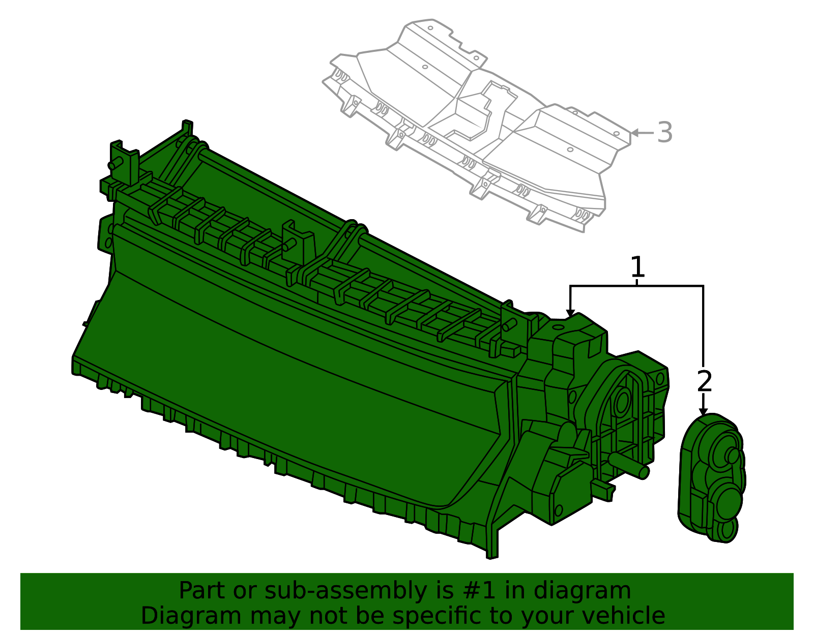 86990-KL000-R2P - High-Quality Shutter for 2023-2025 Hyundai Ioniq 6 ...