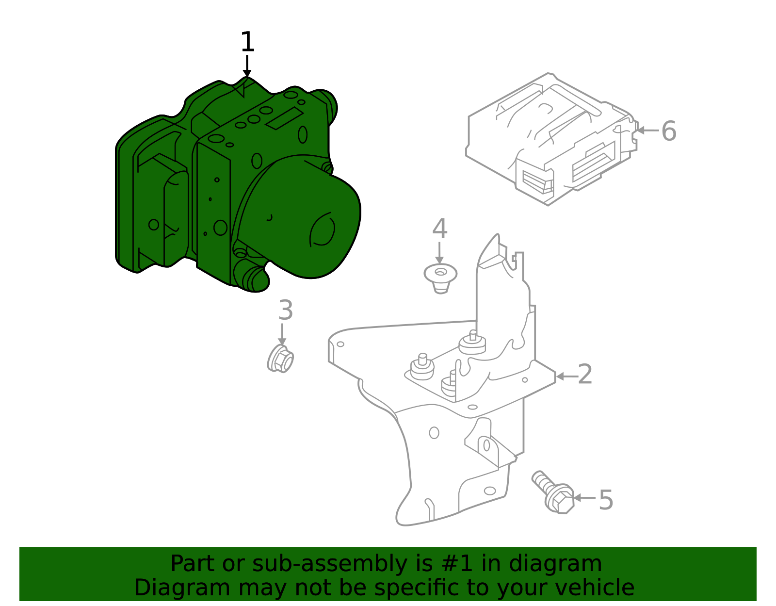 2019-2020 Infiniti QX50 Modulator Valve 47660-5NA0D | Infiniti of Orland Park