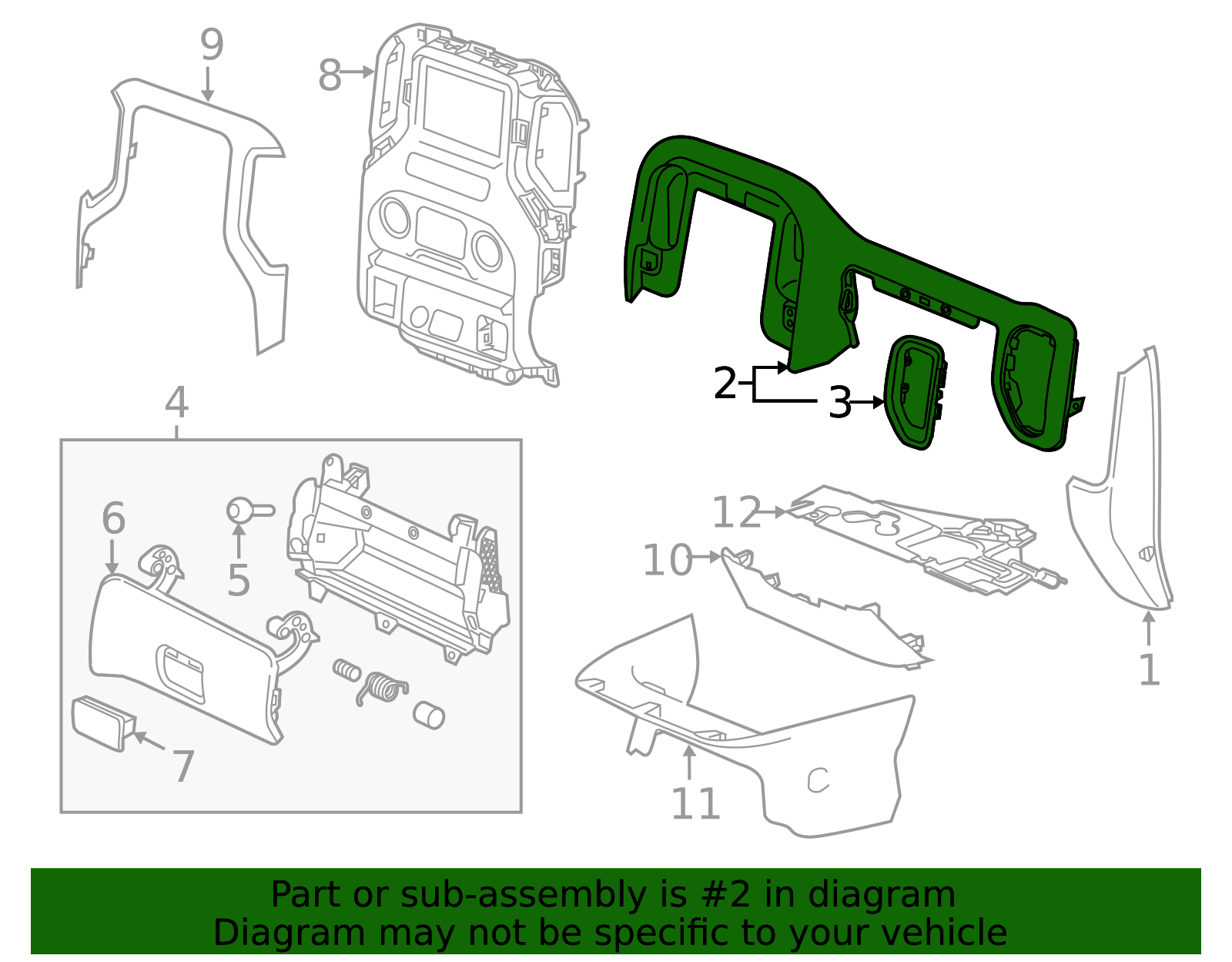 87813245 - Trim Pad | Partners Chevy