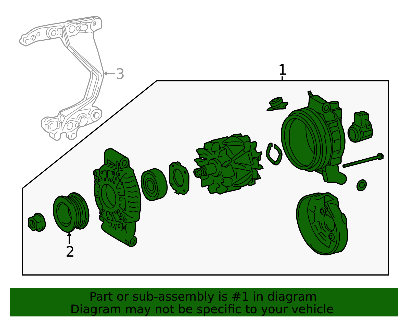 27060-0W040 - 2022-2024 Lexus LX600 - Alternator | My L Parts