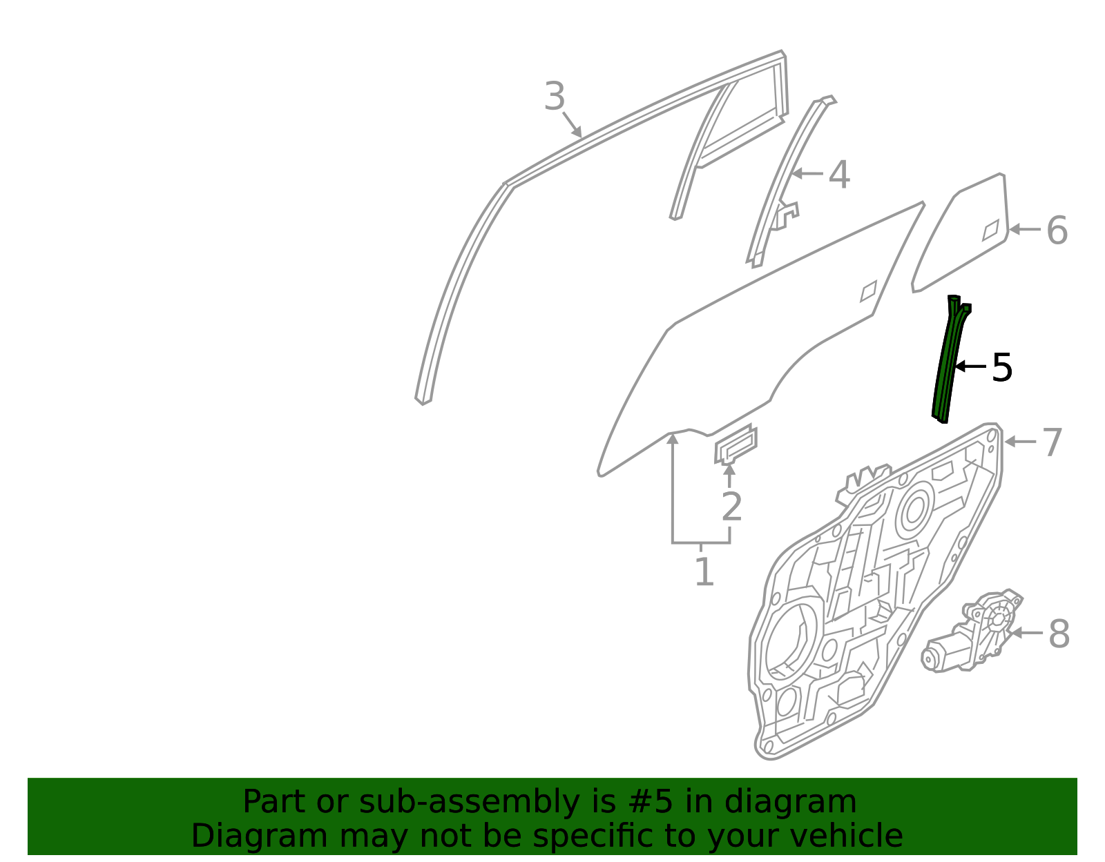 Rear Guide 83564-G2000 | MotorMotor