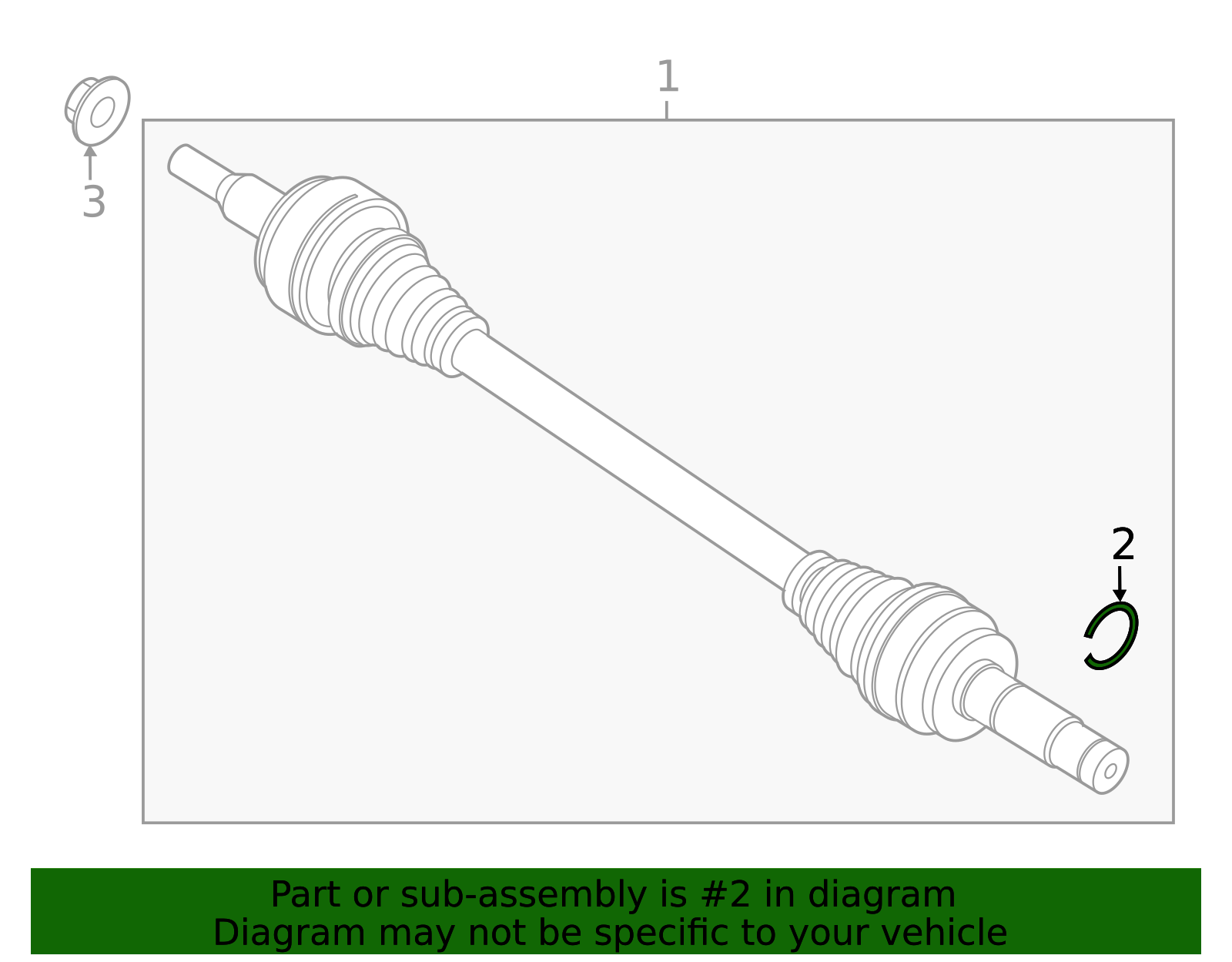 L1MZ-3B498-E - Drive Axle Lock Ring 2020-2025 Ford | Ford Parts Direct