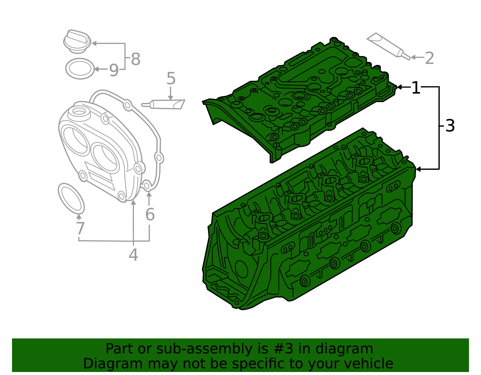 2018-2023 Audi Cylinder Head 06K-103-063-CN | Audi USA Parts