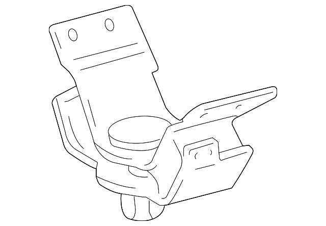 2005-2015 Toyota Tacoma Automatic Transmission Mount (Rear) 12371-0P030 ...