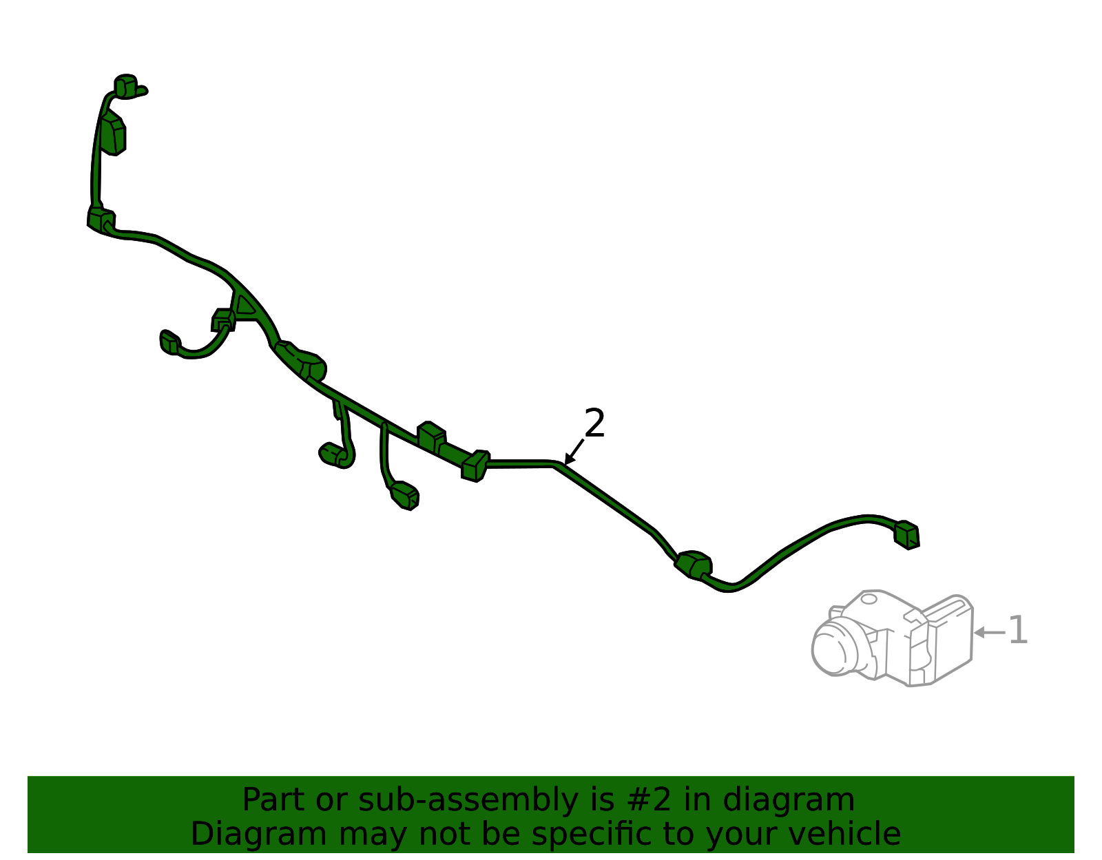 2019-2021 Hyundai Tucson Wire Harness 91880-D3510 | OEM Parts Online