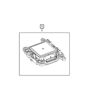Drive Assist Sensor Module Sensor And Bracket for 2021-2025 Dodge ...