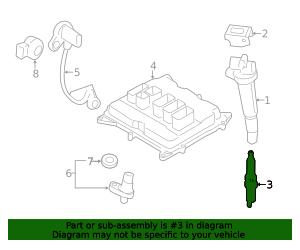 2012-2019 BMW Spark Plug 12120039664 | OEM Parts Online