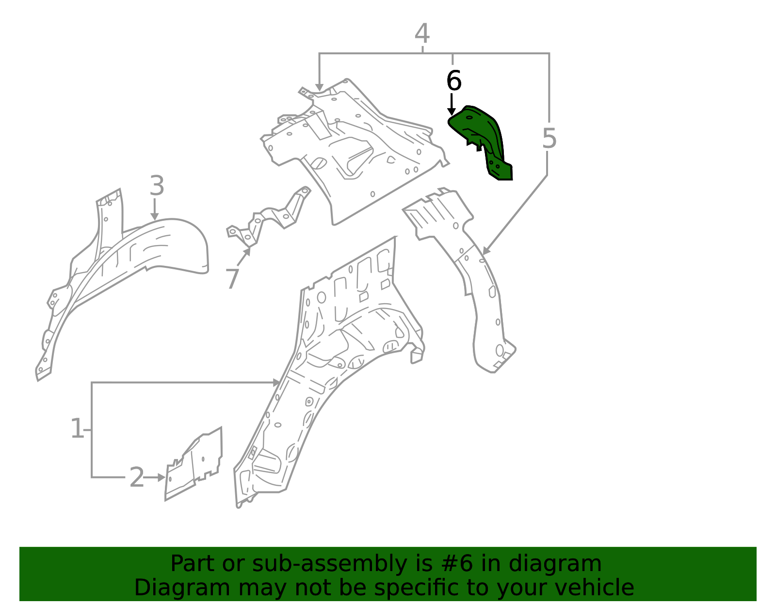 2017-2023 Nissan Lower Extension G6634-6MA0A | Bill Kay Nissan Parts