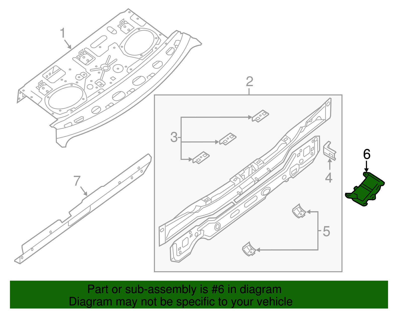 748B0-3SH0A - High-Quality Frame Stiffener for 2013-2019 Nissan Sentra ...
