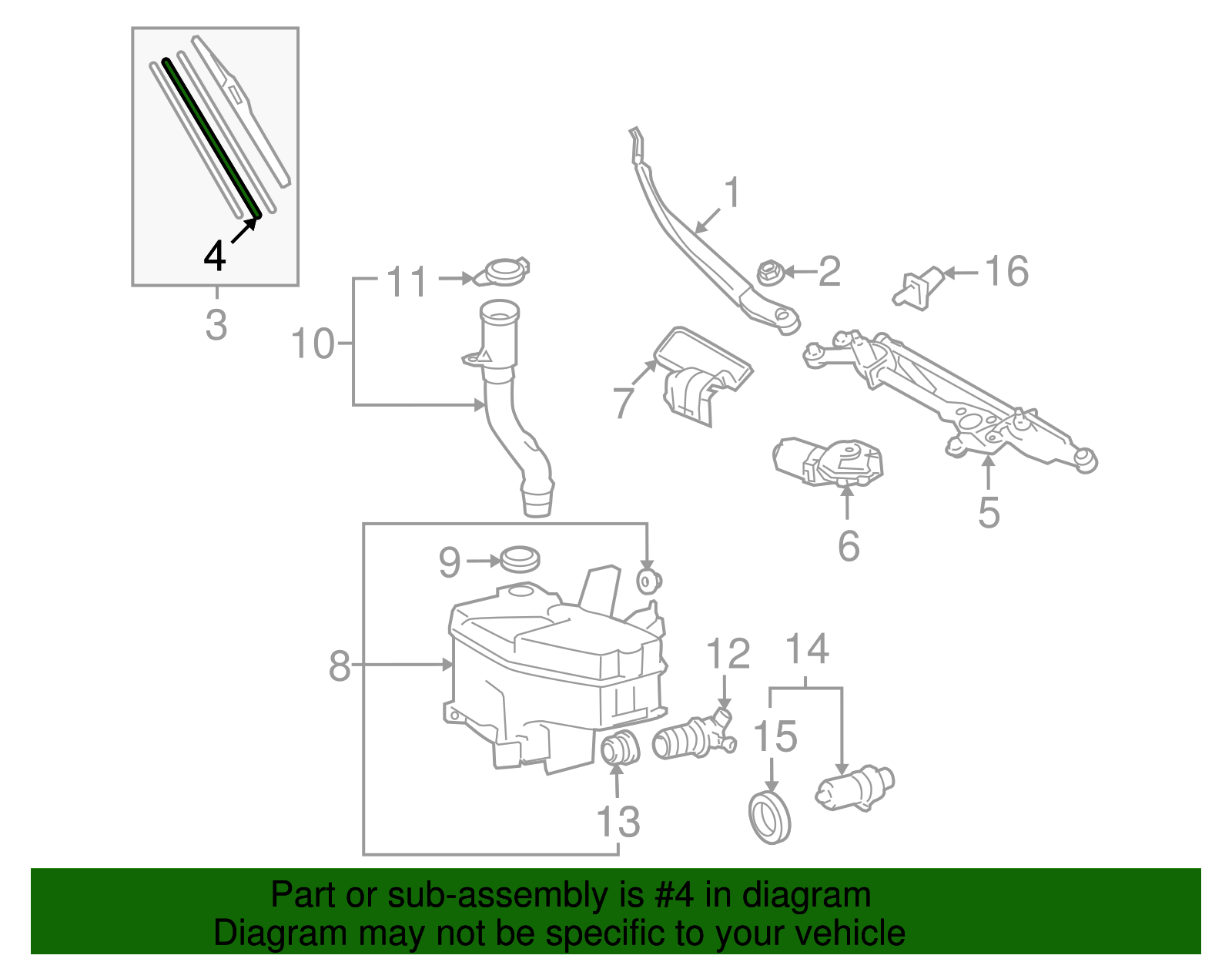 85214-42050 - Insert 2007-2017 Lexus | Lexus Parts Outlet