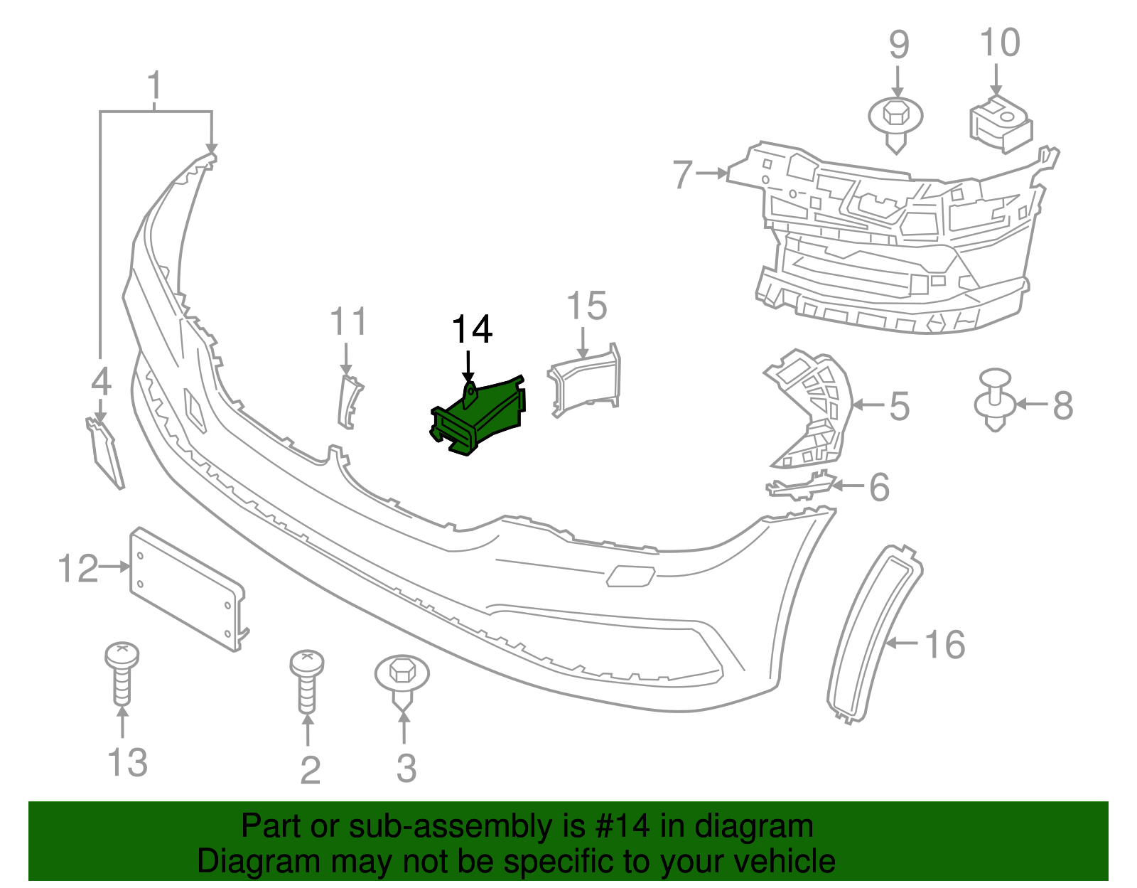 51747383851 - 2017-2023 BMW Air Duct (51-74-7-383-851) | BMW of South ...