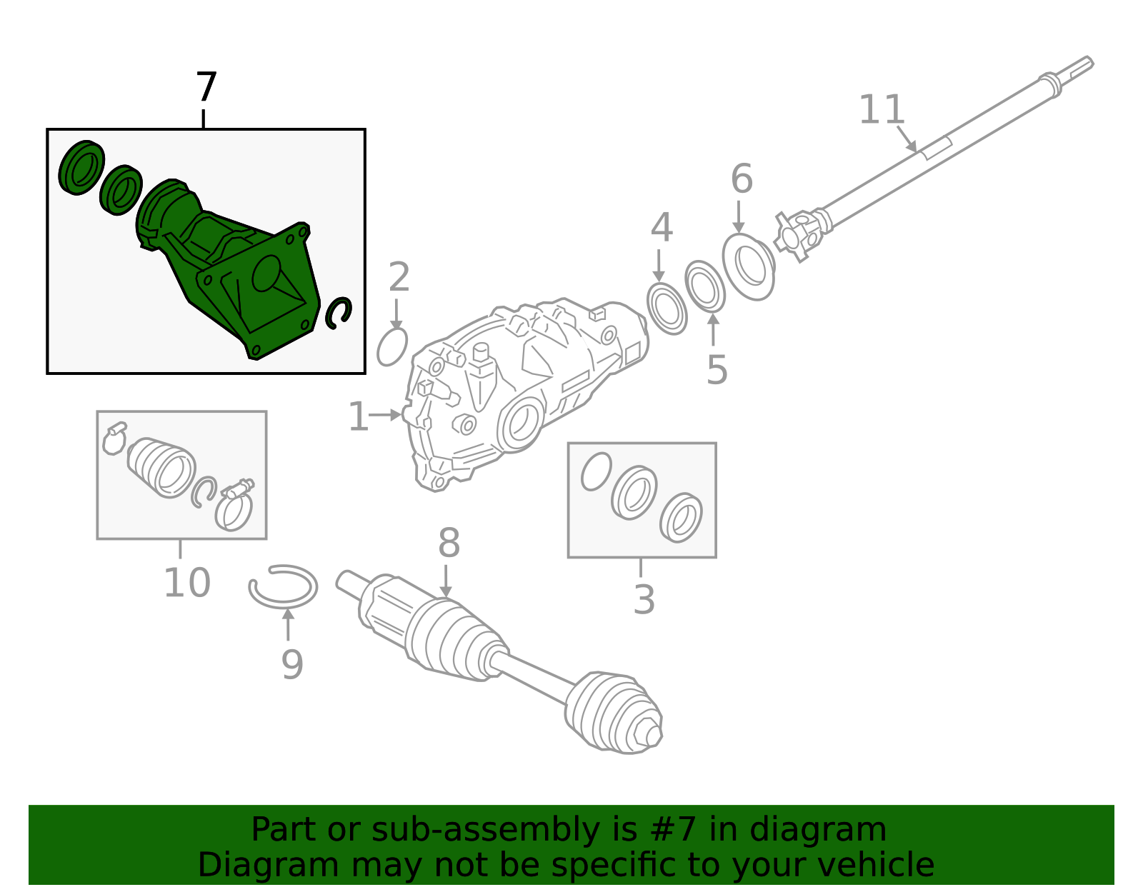 31508699441 - 2010-2025 BMW Support Bracket (31-50-8-699-441) | BMW of ...