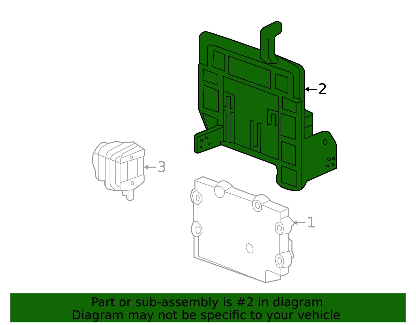 2020-2025 Cadillac XT5 Mount Bracket 84567201 | Shop Matick Buick GMC
