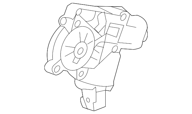 2014-2020 GM Front Driver Side Window Regulator 22921493 GM ...