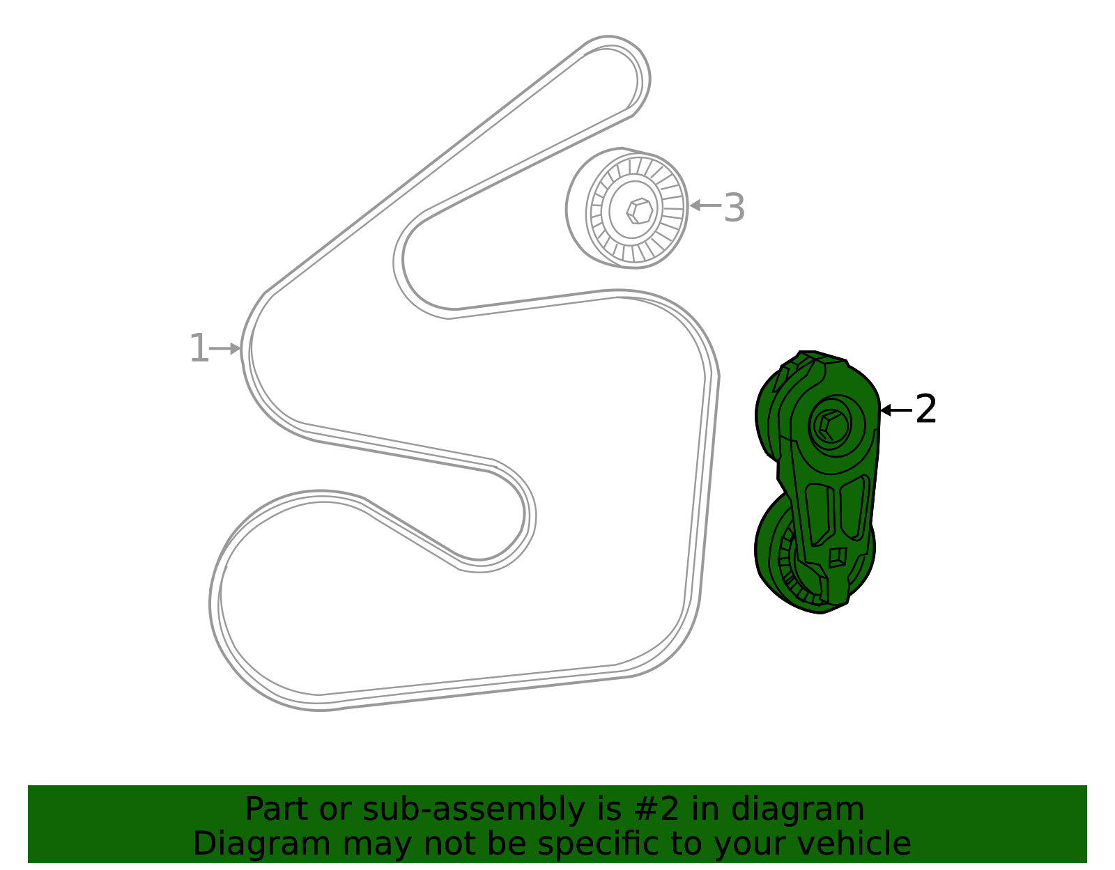 Tensioner 05184617AD | Mopar Parts Canada