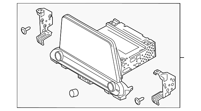 96560-M7230WK - Display Unit 2022-2024 Kia Forte | Kia.Parts Store