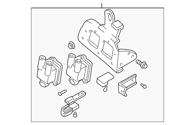 Genuine Ignition Coil for 2001-2003 Hyundai Elantra | Part# 27301-23510 ...