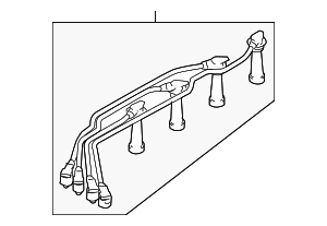 27420-23700 - Spark Plug Wire 2004-2011 Kia | Kia.Parts Store