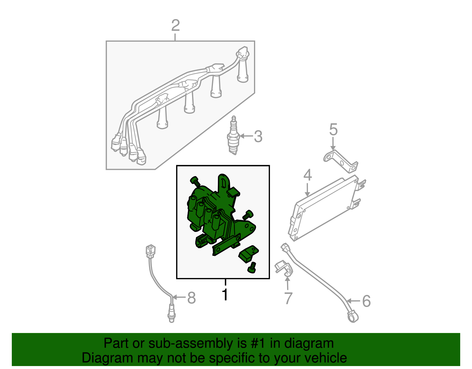 27301-23900 - Ignition Coil 2007-2011 Kia | Kia.Parts Store
