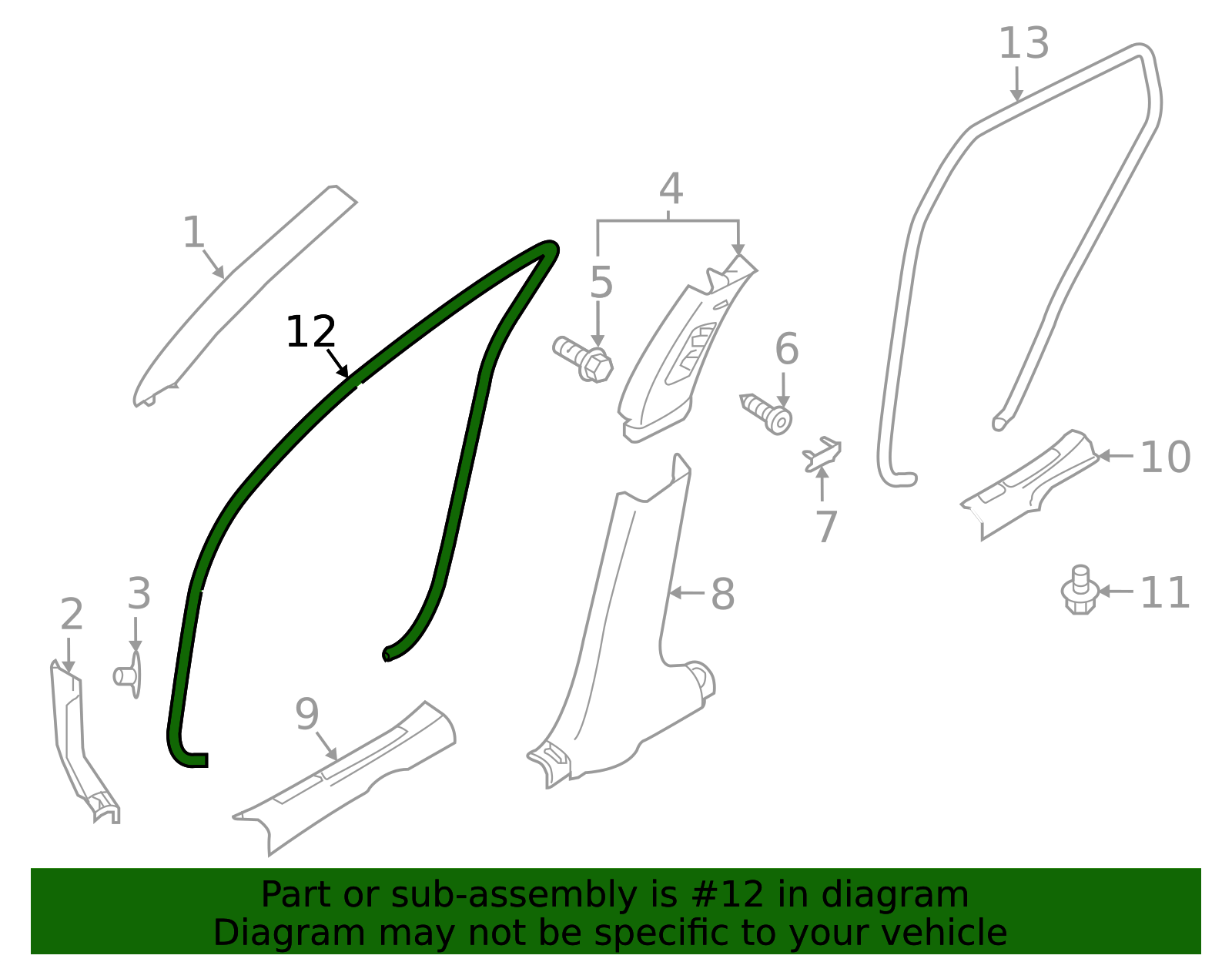 2019-2020 Infiniti QX50 Opening Trim 76922-5NA0A | Faulkner Infiniti of ...