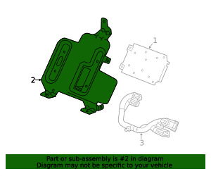 2014-2019 Chevrolet Corvette Vehicle Performance Data Recorder Bracket ...