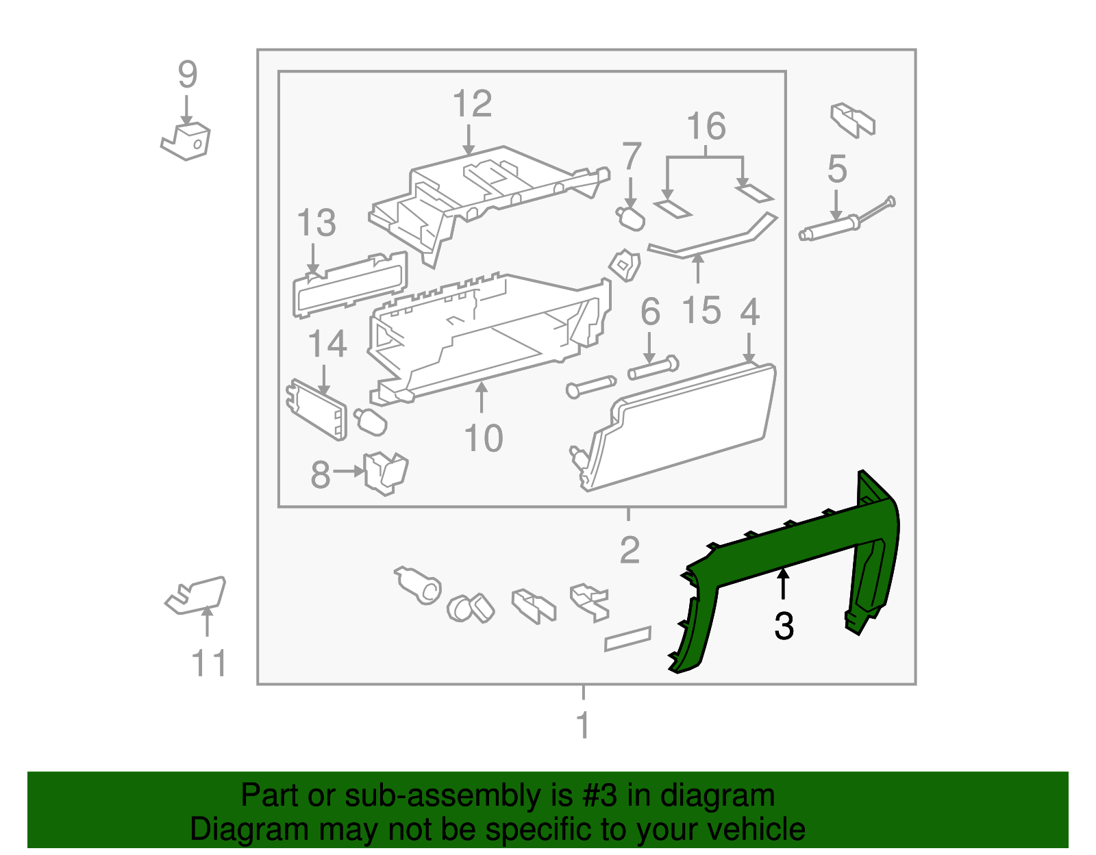 55476-35010-C0 - 2010-2013 Toyota 4Runner - Finish Panel | Discount ...