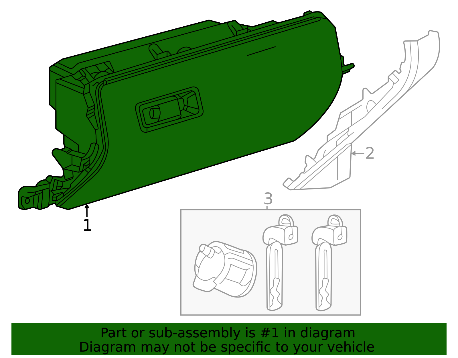 55320-AK020-C2 - Glove Box Assembly 2024-2025 Toyota Tacoma | Toyota ...