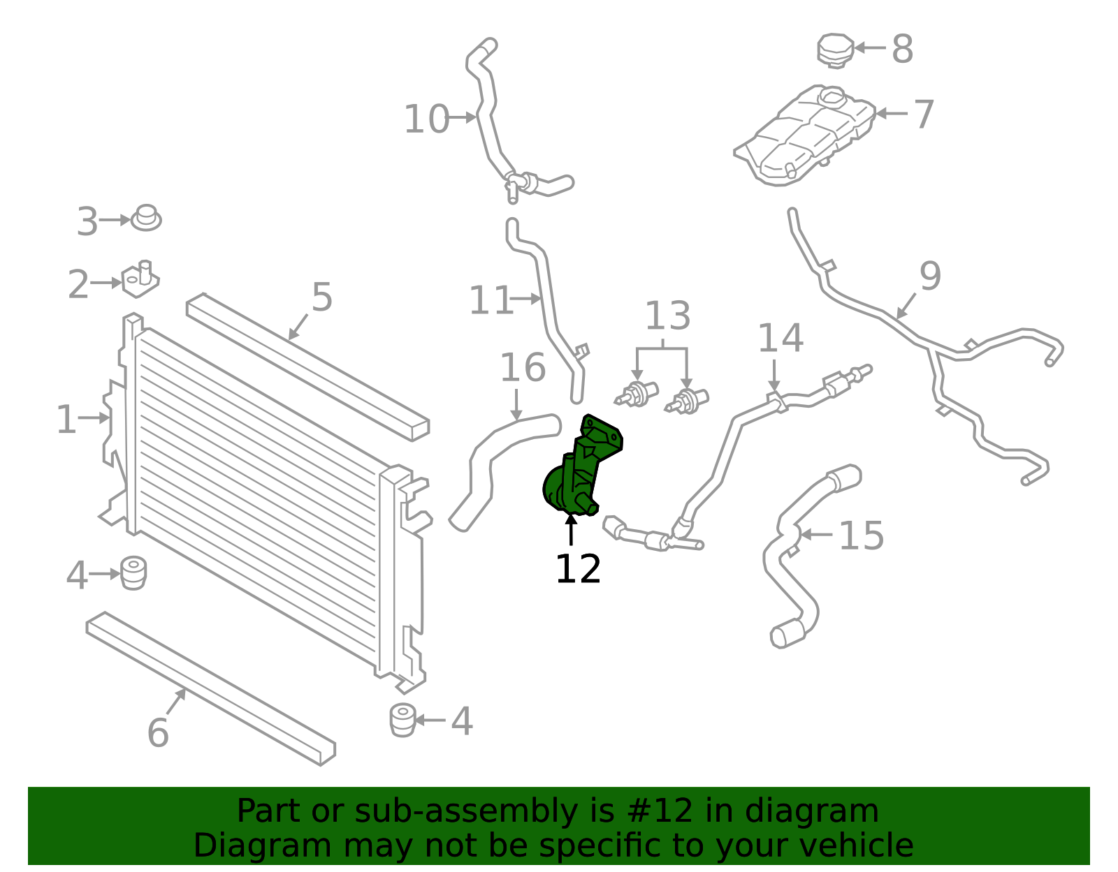 2019-2023 Ford Transit Connect Auxiliary Pump JX6Z-18D473-A | Ford OEM ...