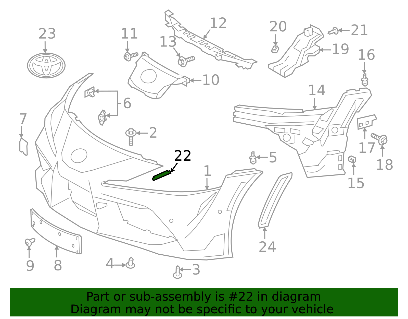 2020-2025 Toyota GR Supra Side Support 90118-WA819 | MotorMotor