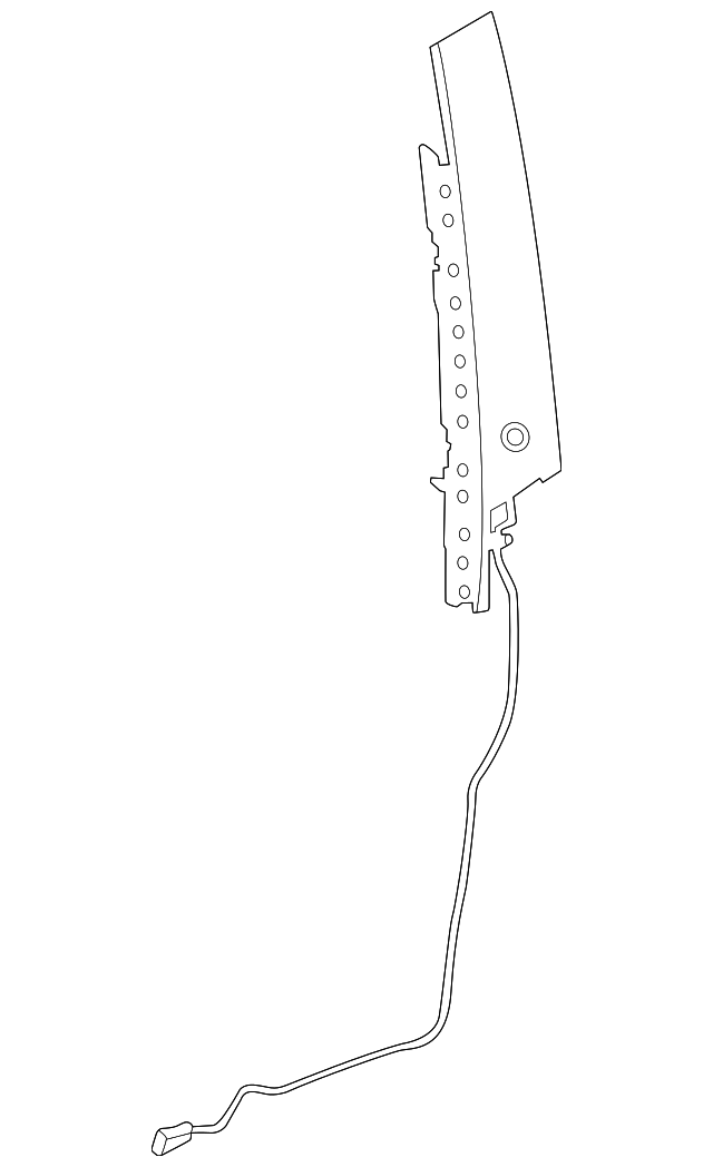 LJ8Z-5820554-BC - Rear Applique 2021-2025 Ford Mustang Mach-E | Ford ...