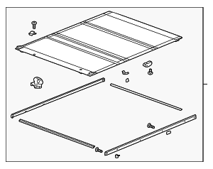 19416966 - Bed Tonneau Cover By Rev- Hard Folding 2019-2024 GM | GM ...