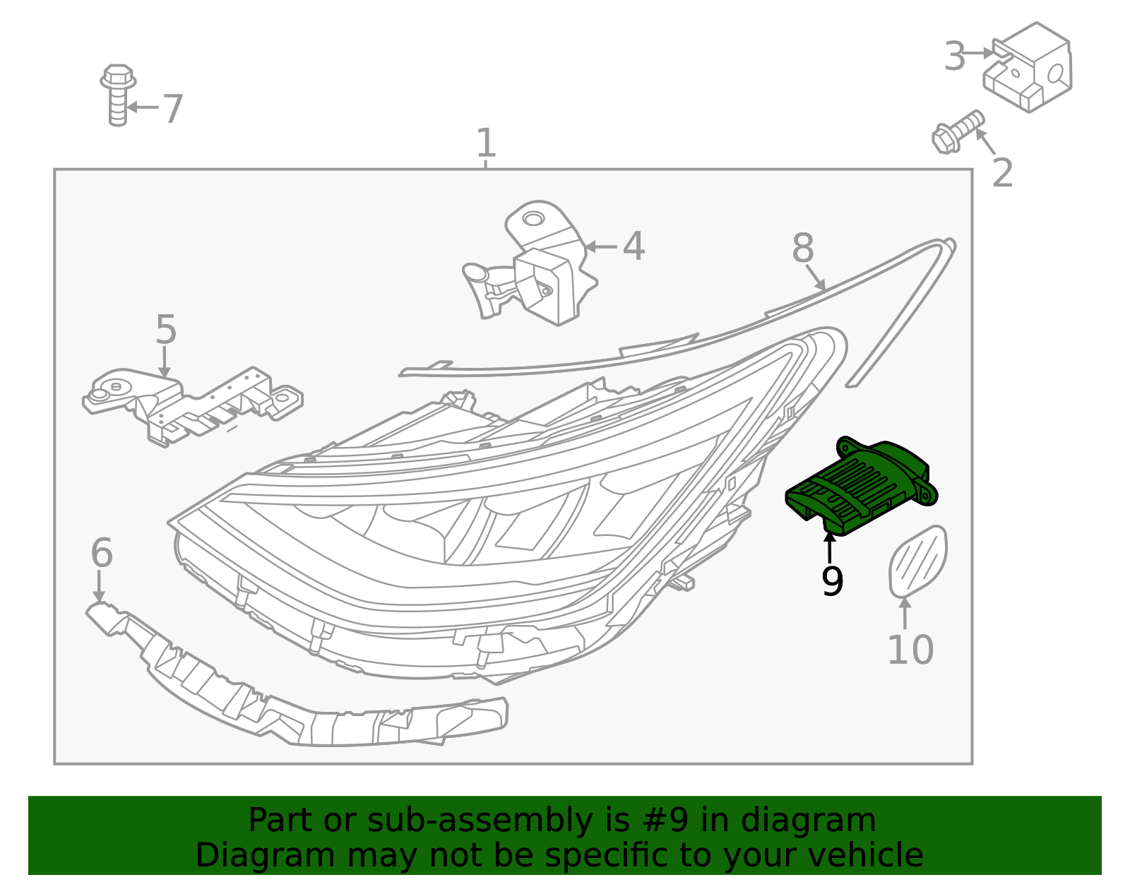 2020-2025 Hyundai Isolator Bracket 92126-L0250 | OEM Parts Online