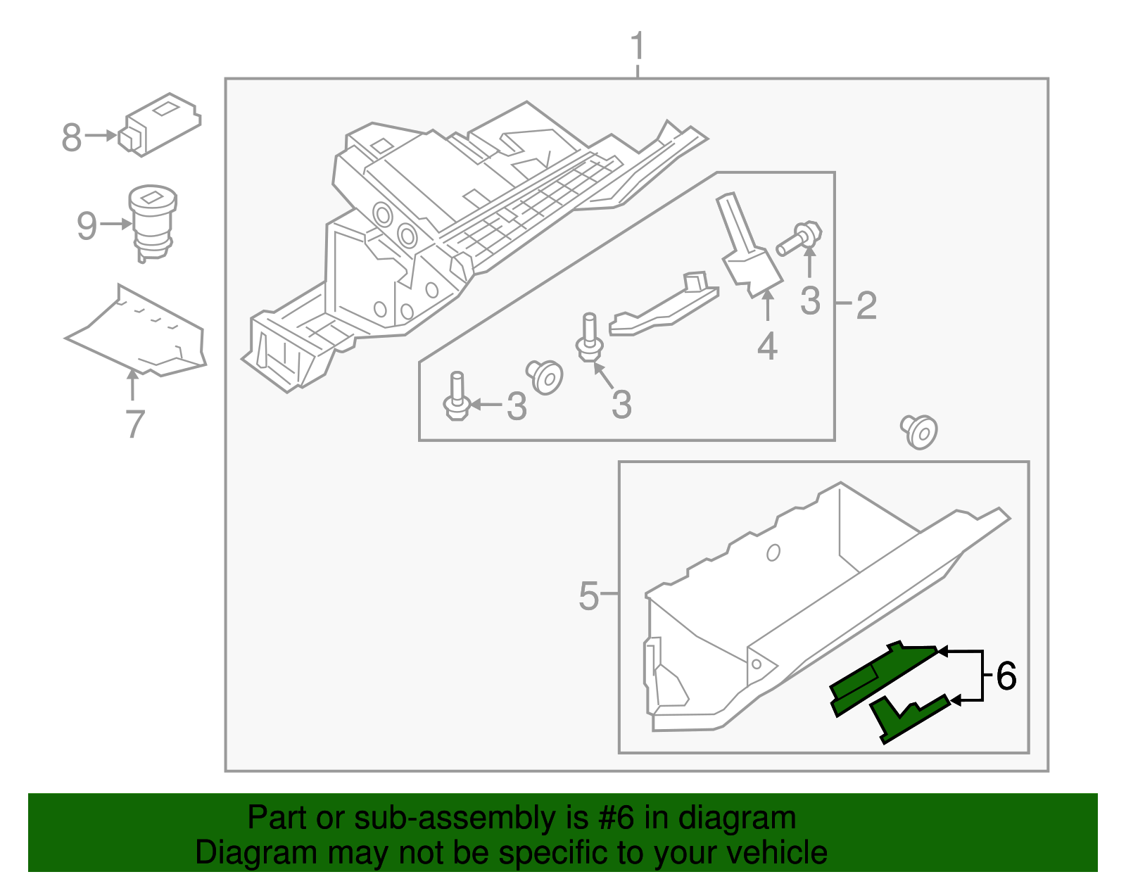 4M1-857-141-6PS - Latch 2017 Audi Q7 | Audi OEM Parts Guy