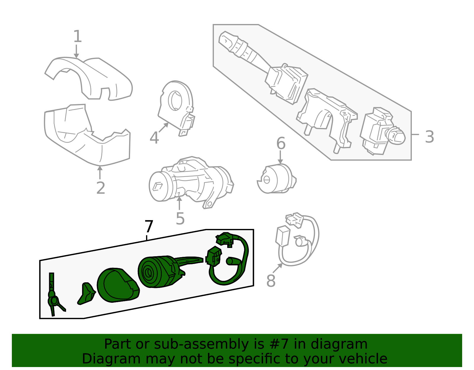 Ignition Lock Cylinder 81920-3LA10 | OEM Parts Online