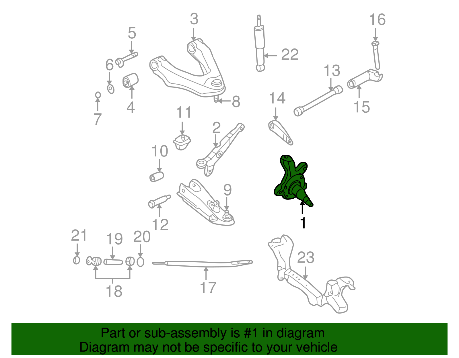 1986-2002 Nissan Knuckle 40015-9Z400 | OEM Parts Online