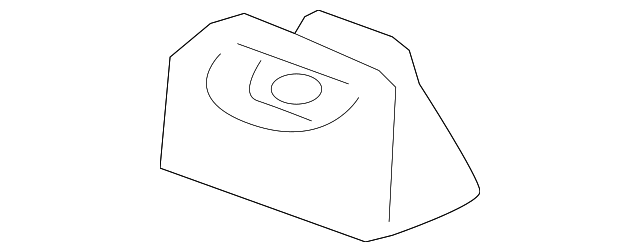 82128-TA5-A01ZB - 2008-2012 Honda Accord - Guide Rear Center Seat Belt ...