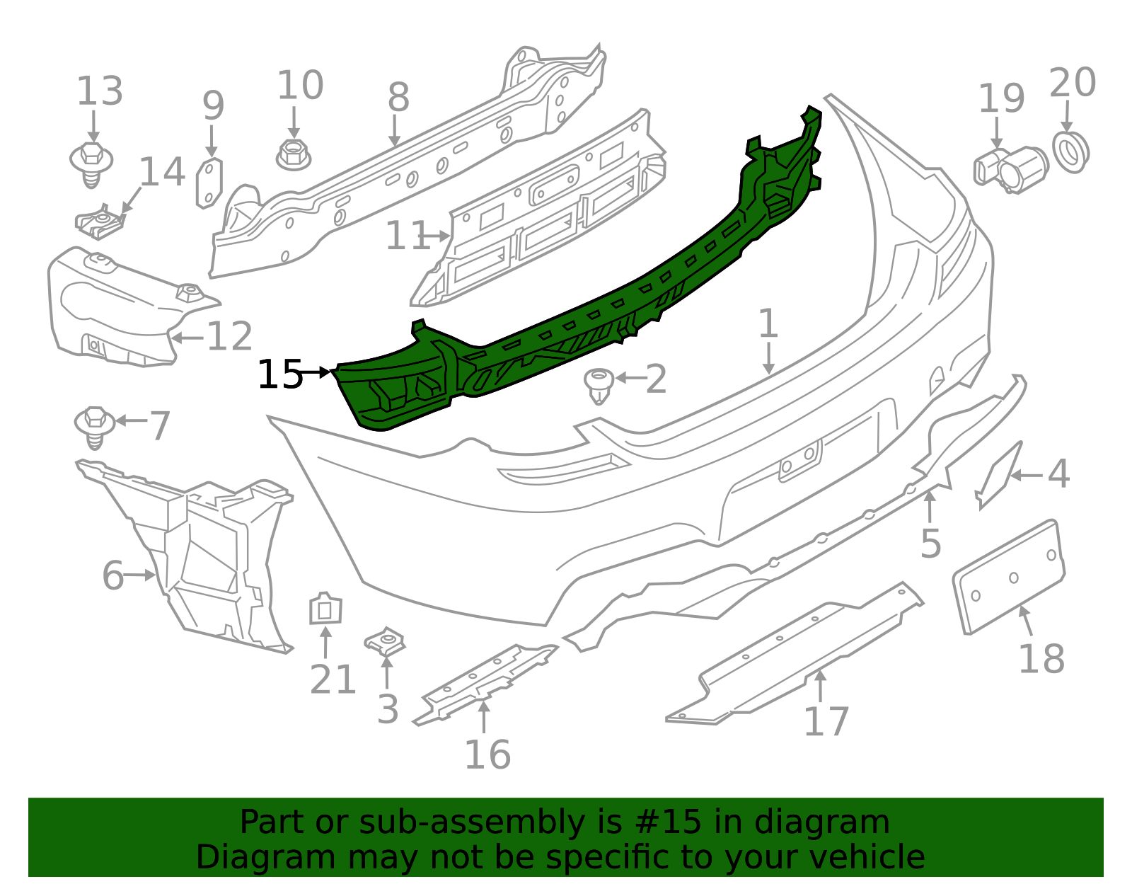 2012-2019 BMW Upper Guide 51-12-7-223-161 | BMW OEM Parts