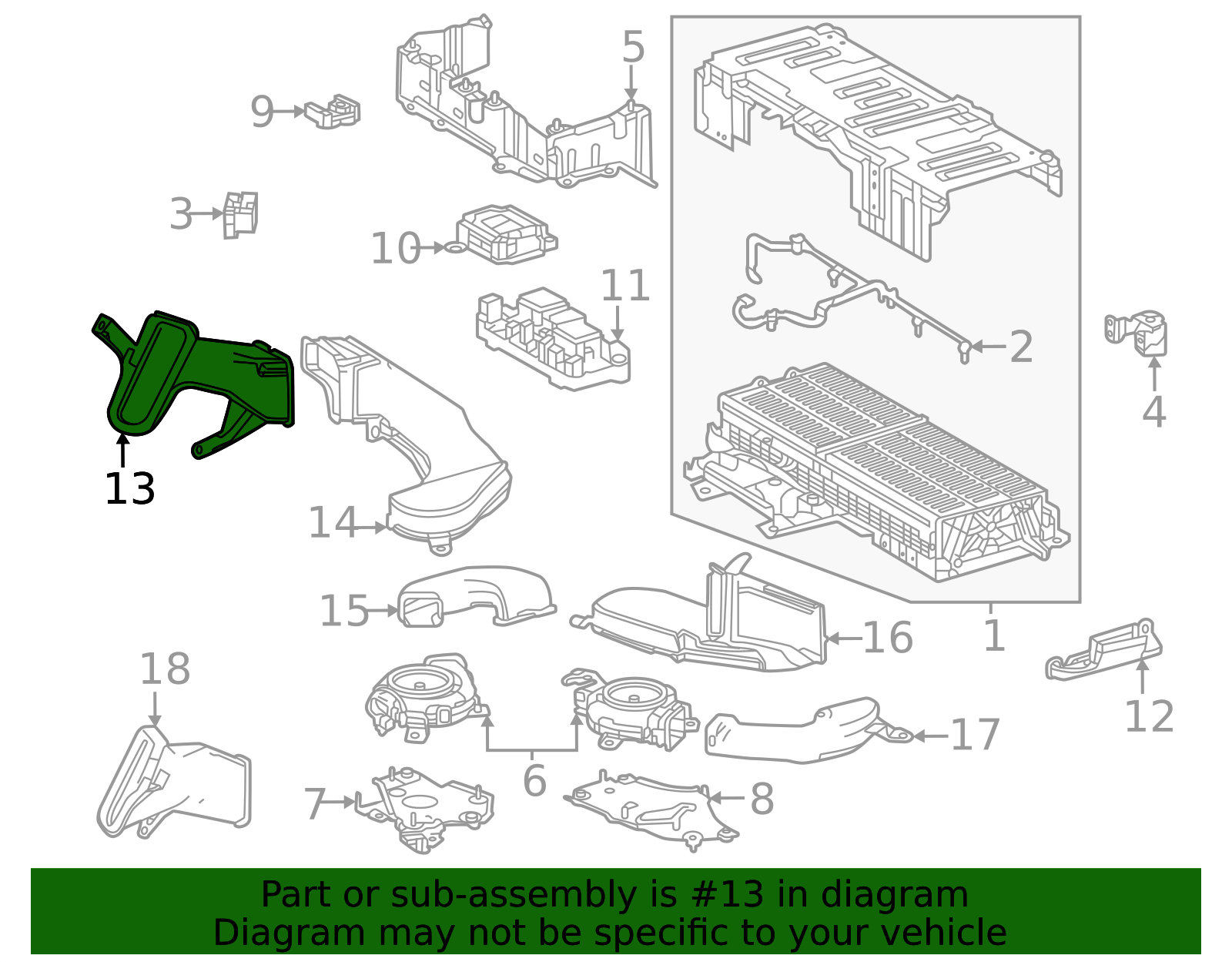 2023-2025 Toyota Sequoia Duct G92D1-0C020 | MotorMotor