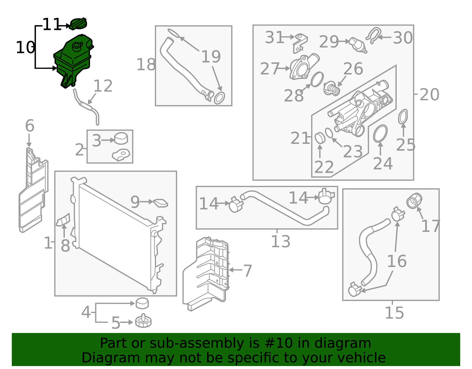 2011-2016 Kia OEM NEW 11-16 Kia Cadenza Optima Turbo Sedan Tank ...