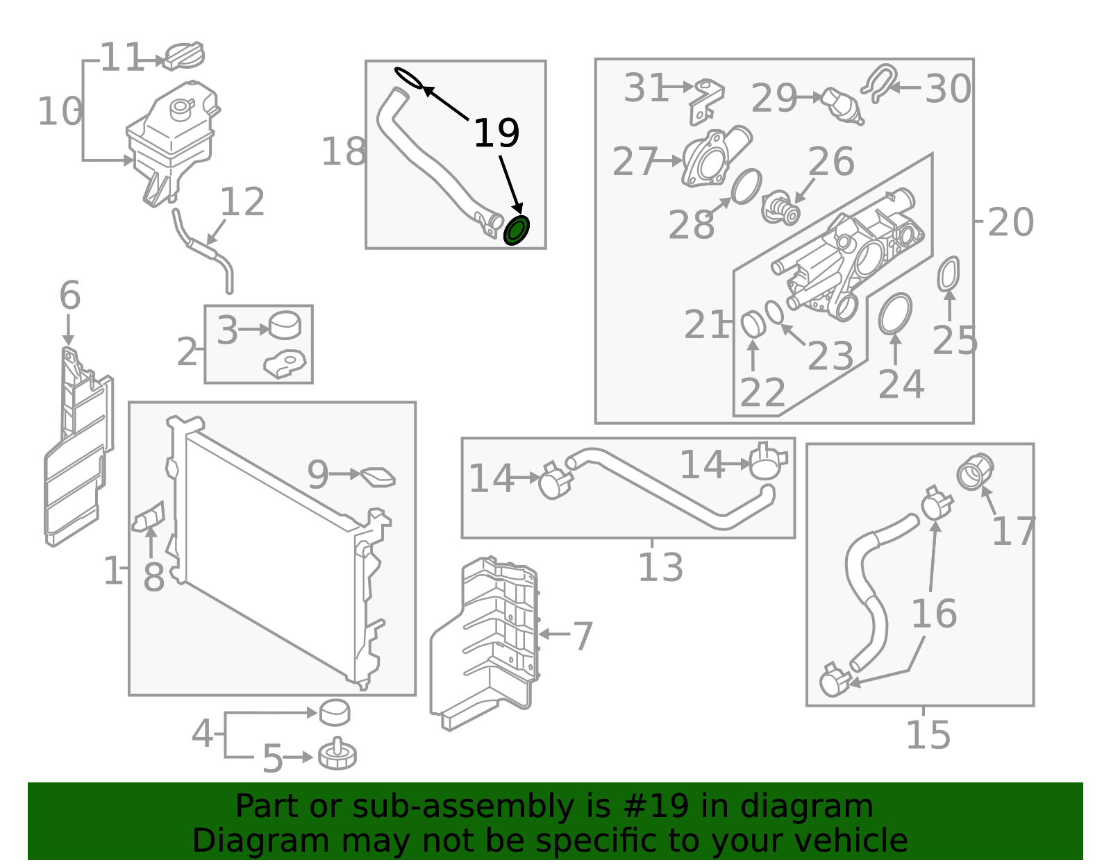 25462-21010 - Water Pipe O-Ring 2001-2023 Kia | Kia.Parts Store