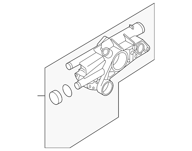 25620-2G670 - Thermostat Housing 2013-2016 Kia Optima | Kia.Parts Store