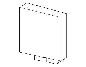 23257304 - Side Object Sensing Alert Module 2014-2019 Cadillac ...