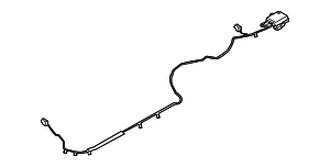 Hyundai - 91850-B1010 - Battery Cable - 2014-2020 Hyundai | OEM Hyundai ...