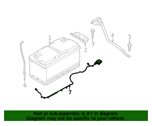 Battery Cable 91850-B1010 - Reliable Power Connections | AutoNation Parts